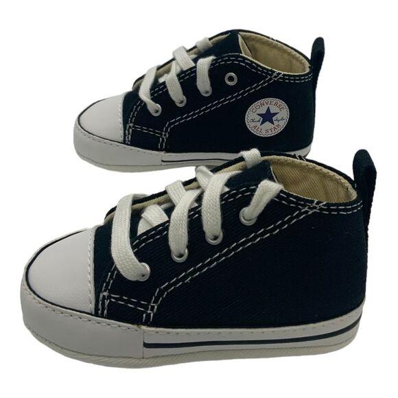 Converse | Shoes | Converse First Star High Sneaker Blackwhite Us ...